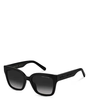 Marc Jacobs Square Sunglasses - Black/black Gradient