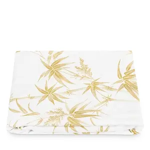 MATOUK Dominique Fitted Sheet, California King - Lemon