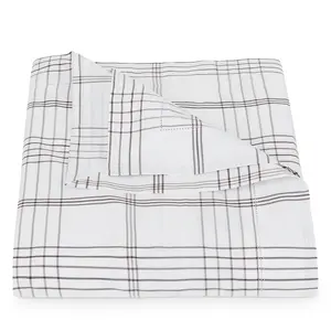 MATOUK August Plaid Duvet Cover, Full/queen - Sable