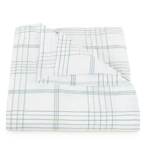 MATOUK August Plaid Duvet Cover, King - Sea