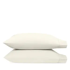 MATOUK Gatsby Hemstitch Standard Pillowcase, Pair Ivory