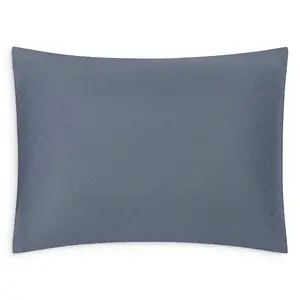 MATOUK Petra Boudoir Sham - Steel Blue