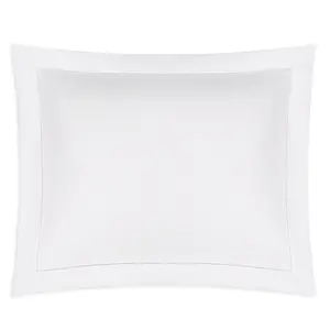 MATOUK Gatsby Hemstitch Standard Sham - White