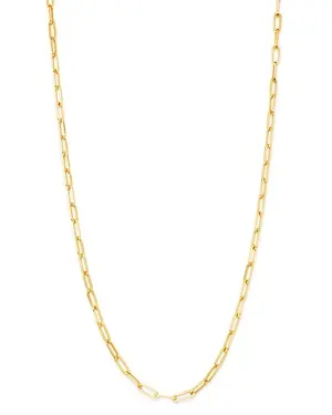 Bloomingdale'S Paper Clip Link Chain Necklace - Gold