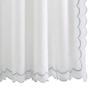 MATOUK India Pique Shower Curtain - Pool