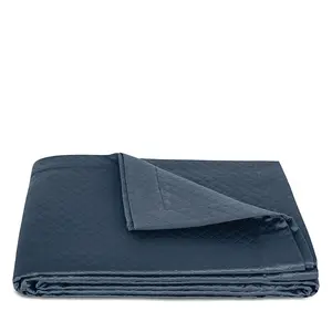 MATOUK Petra Coverlet, King - Prussian Blue