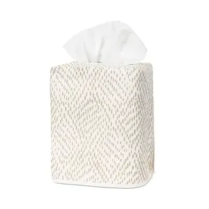 MATOUK Duma Diamond Tissue Box Cover - Dune