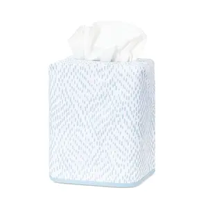 MATOUK Duma Diamond Tissue Box Cover - Sky