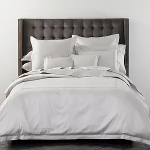 MATOUK Bel Tempo Nocturne Euro Sham - Silver