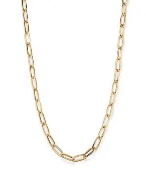 Bloomingdale'S 14k Yellow Oval Link Chain Necklace, 18 - Gold