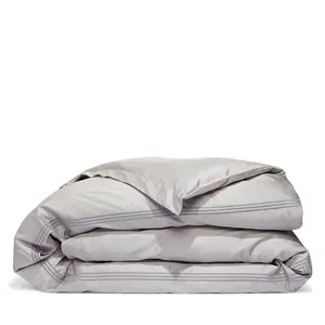 MATOUK Bel Tempo Nocturne Duvet Cover, Full/queen Silver