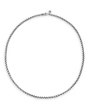 John Hardy Sterling Naga Box Chain Necklace