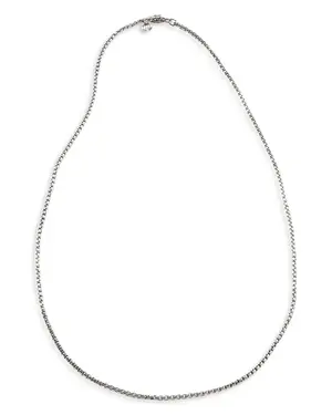 John Hardy Sterling Naga Box Chain Necklace