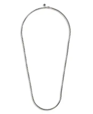 John Hardy Sterling Naga Box Chain Necklace