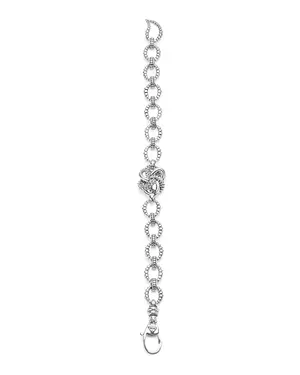 Lagos Sterling Love Knot Link Bracelet
