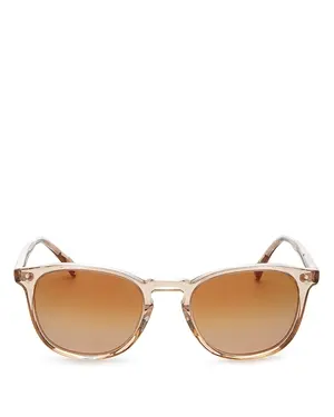 Oliver Spencer Oliver Peoples Finley Square Sunglasses, 51mm Pink/blush Rose Quartz Mirrored