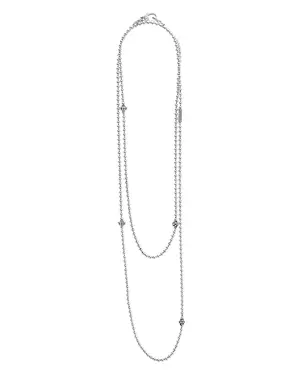 Lagos Sterling Caviar Icon Chain Necklace