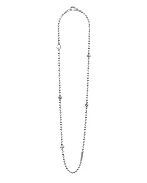 Lagos Sterling Caviar Icon Necklace