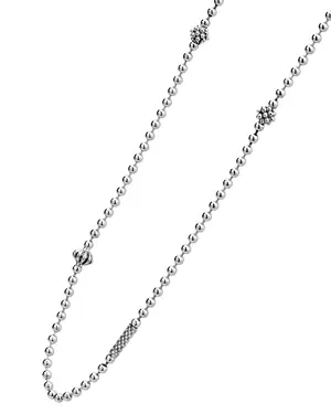 Lagos Sterling Caviar Icon Necklace