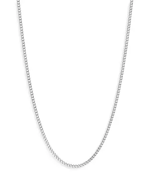 John Hardy Sterling Curb Chain Necklace - Silver
