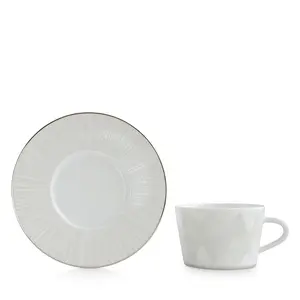 Bernardaud Silva Tea Saucer - White