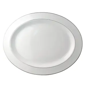 Bernardaud Cristal Oval Platter, 15 - No Color