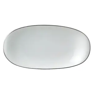 Bernardaud Cristal Relish Dish - White