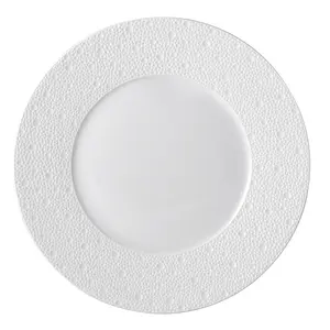 Bernardaud Ecume Dinner Plate - White