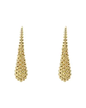 Lagos Caviar Collection 18k Drop Earrings