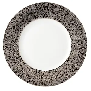Bernardaud Ecume Platinum Oversized Service Plate Platinum