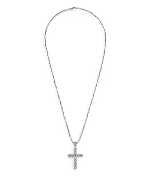 John Hardy Classic Chain Cross Pendant Necklace
