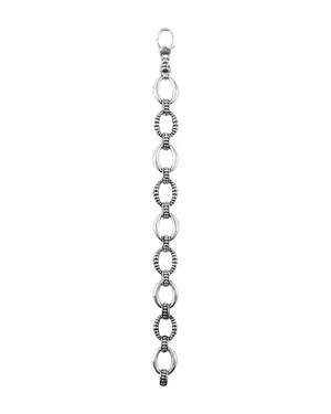 Lagos Oval Link Sterling Bracelet