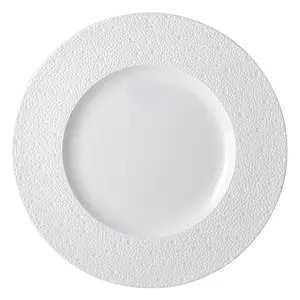 Bernardaud Ecume Service Plate - White