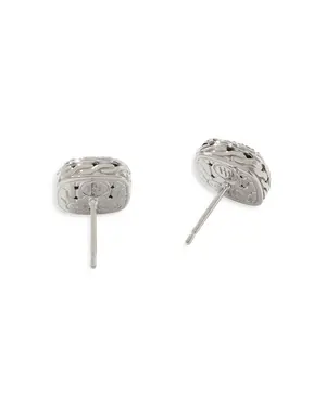 John Hardy Kali Lava Stud Earrings - Black/silver