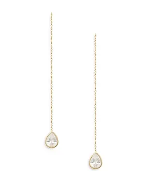 Ettika Chain Teardrop Earrings - Gold