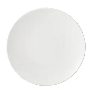 Bernardaud Organza Coupe Salad Plate - White
