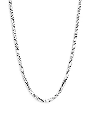 John Hardy Sterling Curb Chain Necklace - Silver