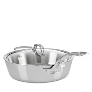 VIKING Contemporary 3 Ply 4.8 Quart Saute Pan With Lid - No Color