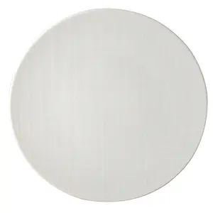 Bernardaud Organza Coupe Dinner Plate - White