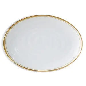 Bernardaud Albatre Oval Platter - White