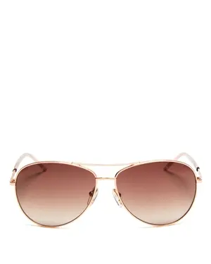Marc Jacobs Brow Bar Aviator Sunglasses