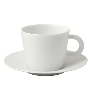 Bernardaud Ecume Tea Saucer - White
