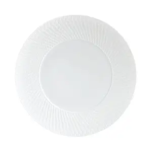 Bernardaud Twist Collection Dinner Plate - White