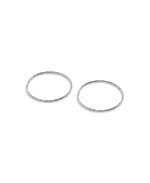 John Hardy Sterling Classic Chain Extra-large Hoop Earrings