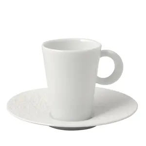 Bernardaud Ecume Coffee Cup - White