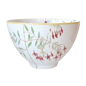 Bernardaud Jardin Indien Salad Bowl - Floral