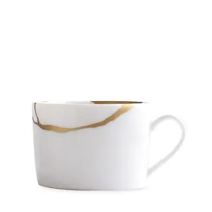 Bernardaud Kintsugi-sarkis Tea Cup - White/gold
