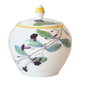 Bernardaud Jardin Indien Sugar Bowl - Floral