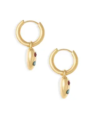 Ettika Heart Drop Earrings