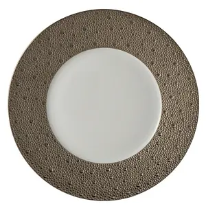 Bernardaud Ecume Salad Plate - Platinum